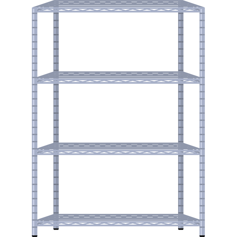 メタルラック | 無料イラスト＆かわいいフリー素材集 ねこ画伯コハクちゃん